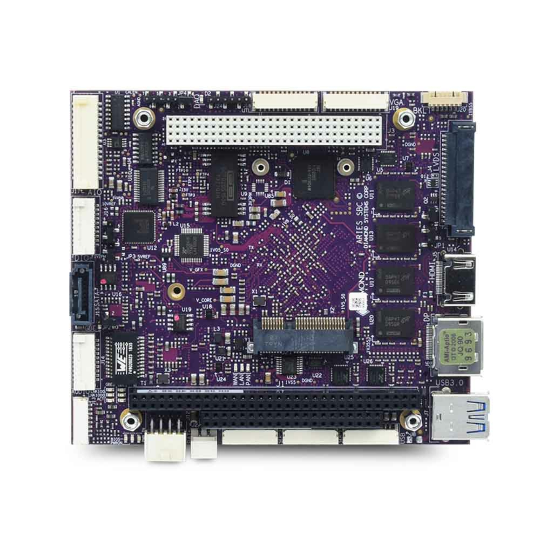 ARS3845-4GN : Rugged PC/104-Plus Single Board Computer with Digital I/O ...