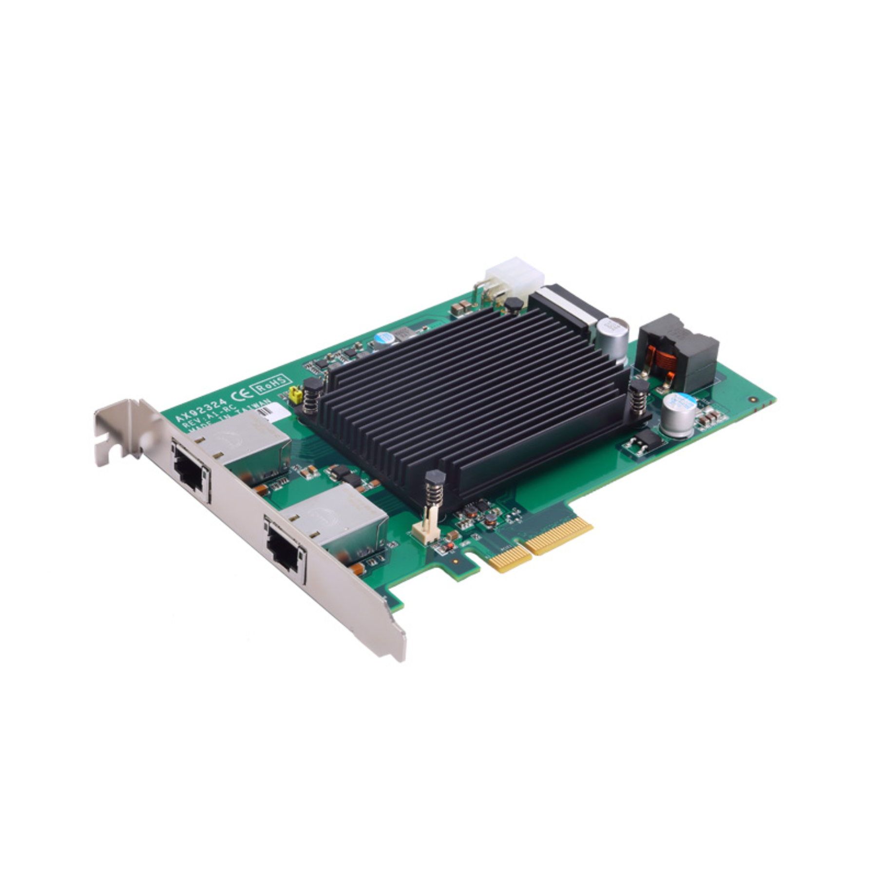AX92324 : Dual 10 Gigabit Ethernet PCIe Card | Things Embedded USA