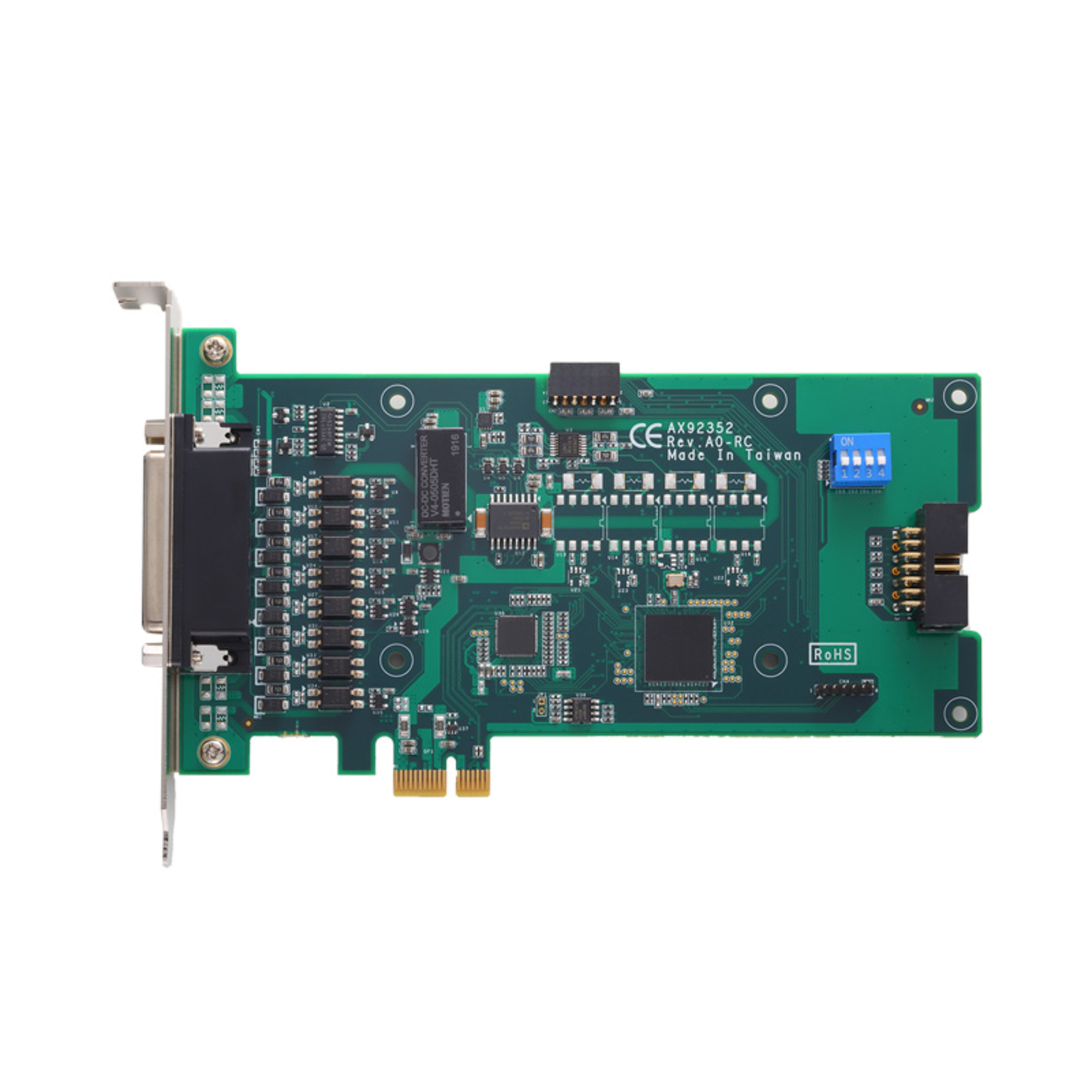 AX92352 : Dual Channel PCIe Encoder Card with Real Time Trigger I/O ...