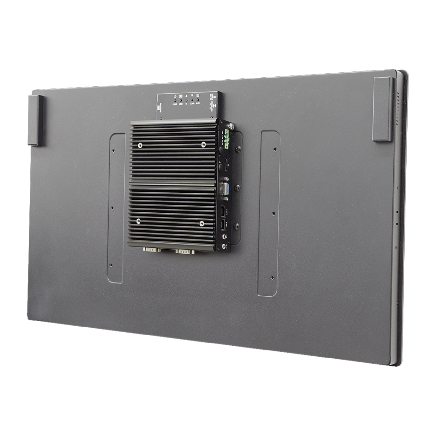 DM-124PW/PM-2000 : 24″ Industrial Modular Panel PC with J1900 Celeron ...