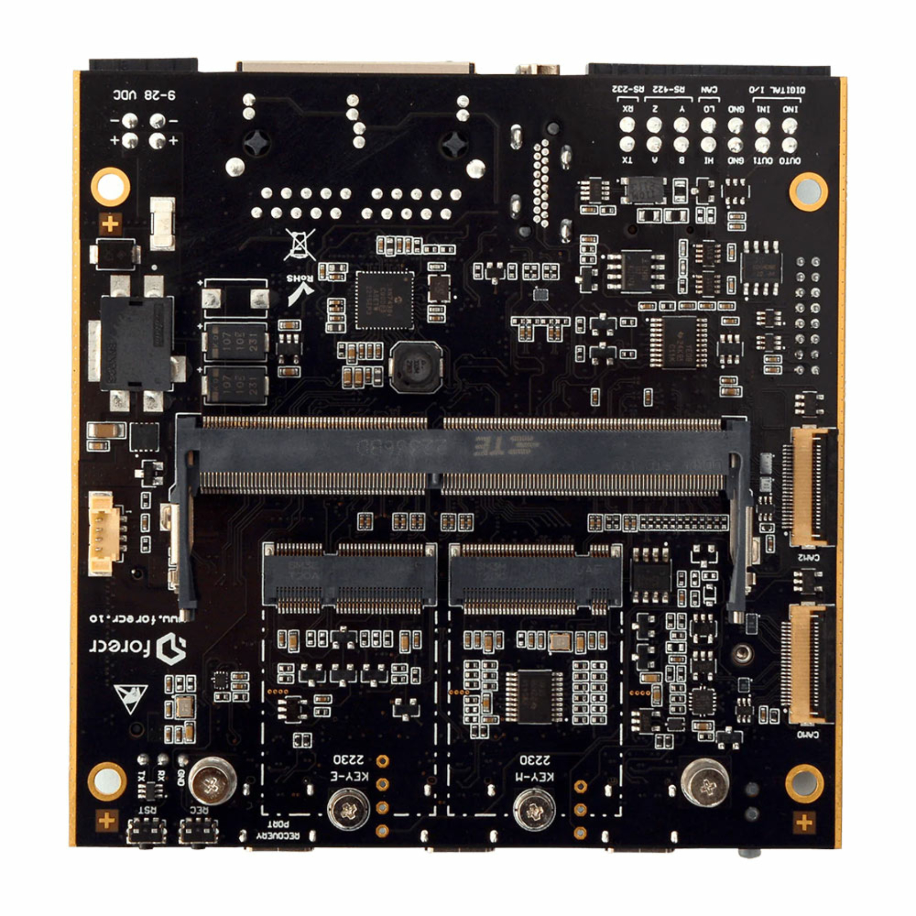 DSBOARD-ORNX-LAN-AA : NVIDIA Jetson Industrial Dual LAN Orin Nano ...