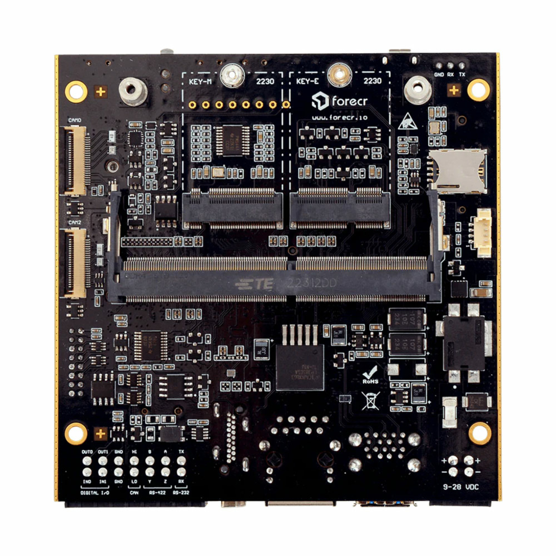 DSBOARD-ORNX-AA : NVIDIA Jetson Embedded Carrier Board for Orin Nano and Orin NX | Things ...