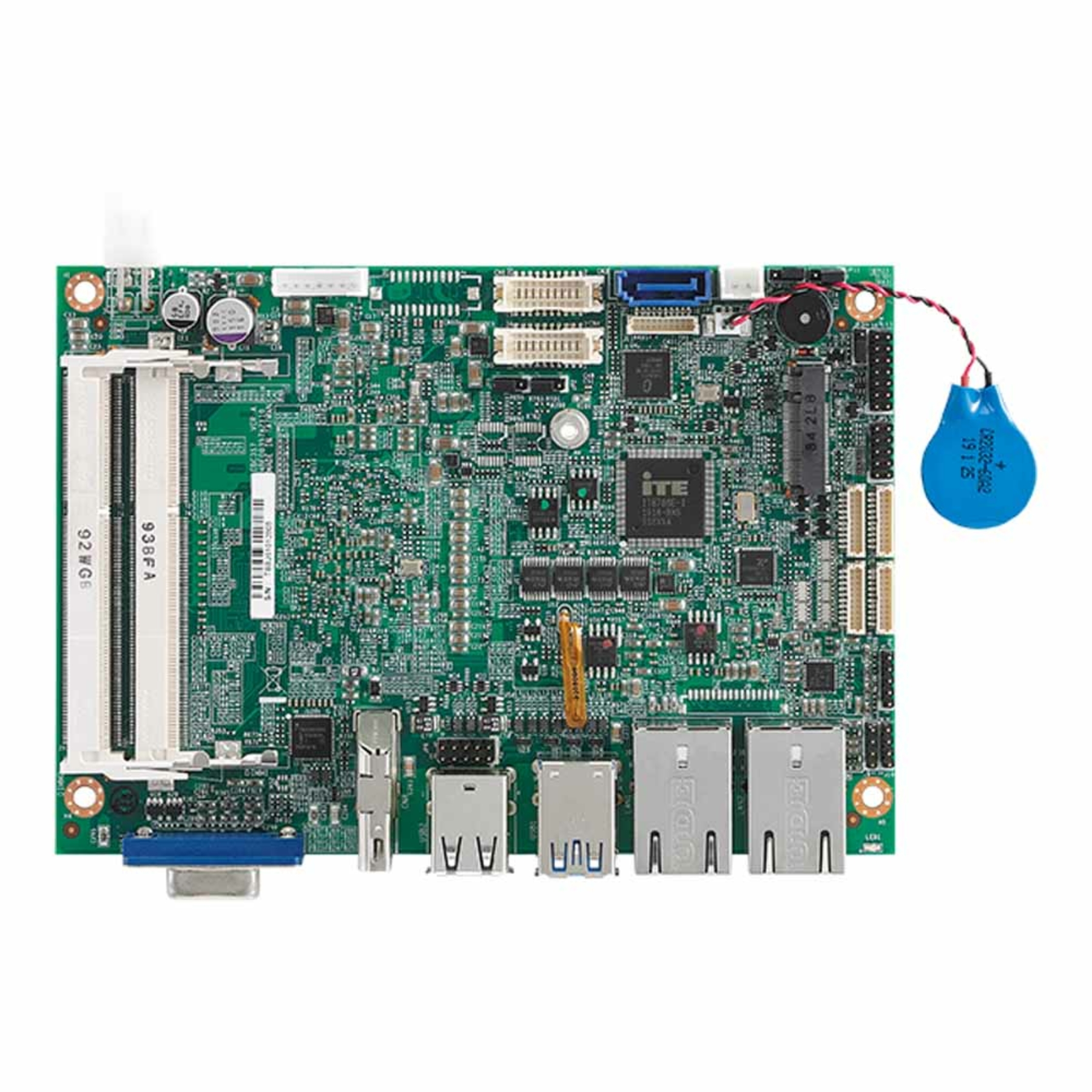 EBC 357-E3950E : Wide Temperature eDP Single Board Computer with Intel ...