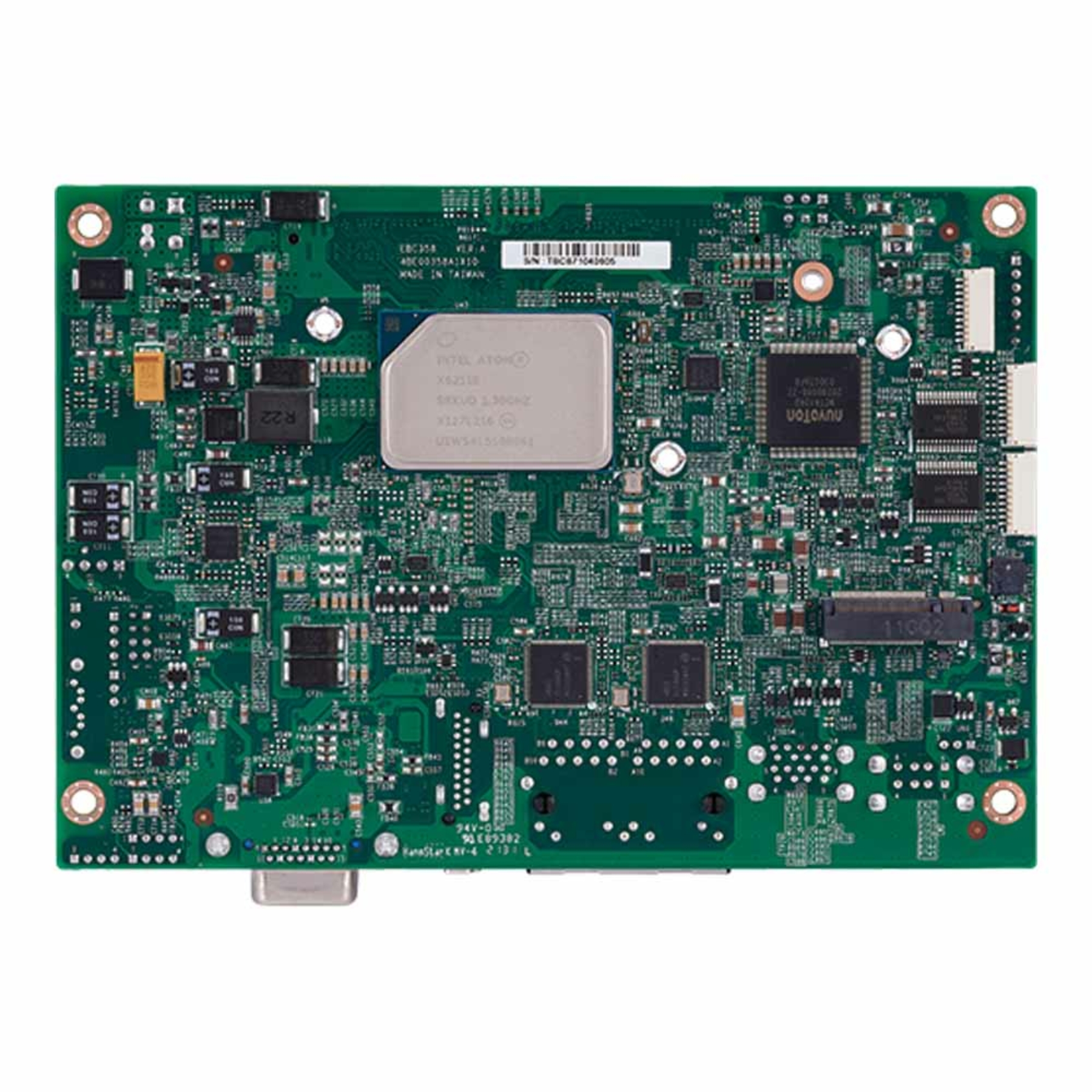EBC 358-6413E : Quad Core Atom x6413E Biscuit SBC | Things Embedded USA