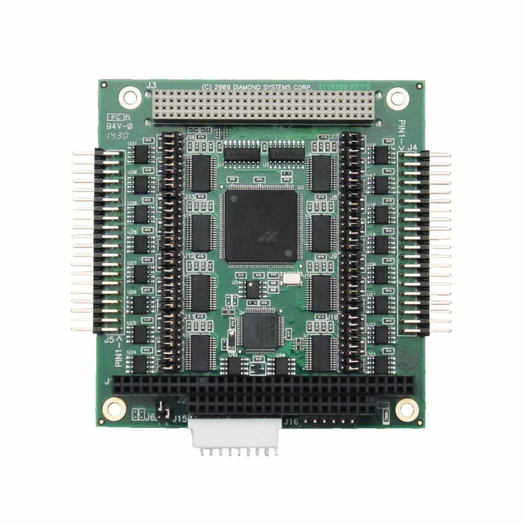 EMM-8PLUS-XT : PC/104-Plus 8-Port RS232/422/485 Serial I/O Module ...