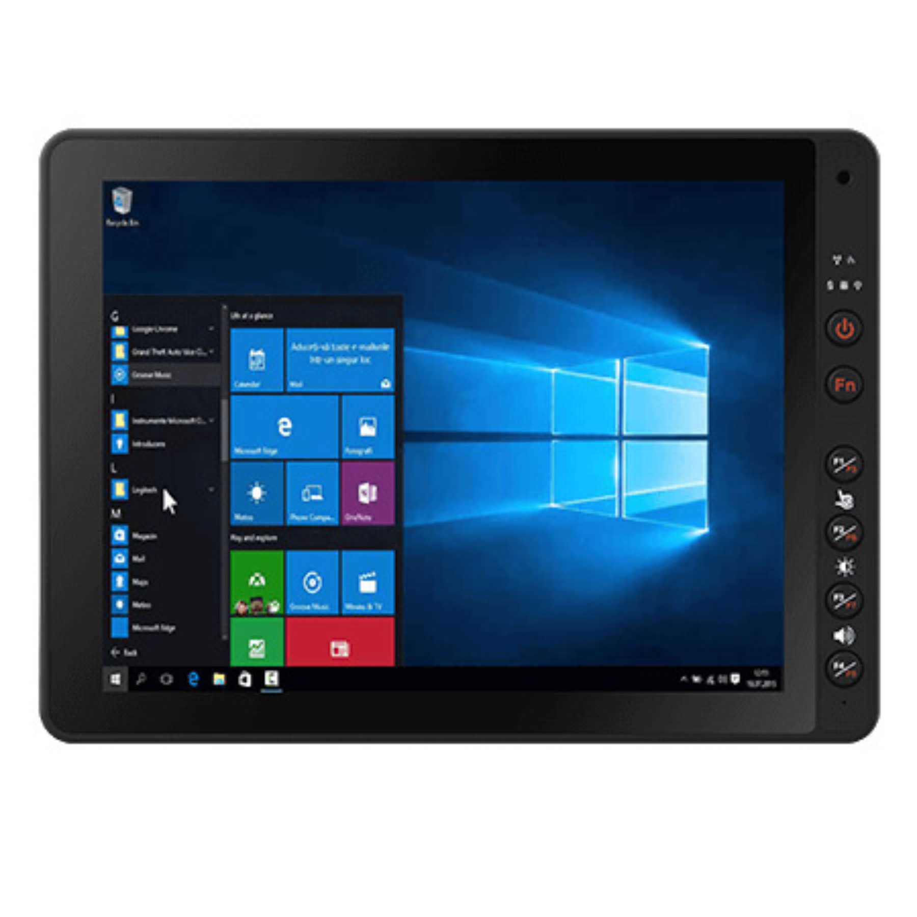 FM12E-V : 12.1″ Rugged Vehicle Computer with Elkhart Lake Atom CPU and ...