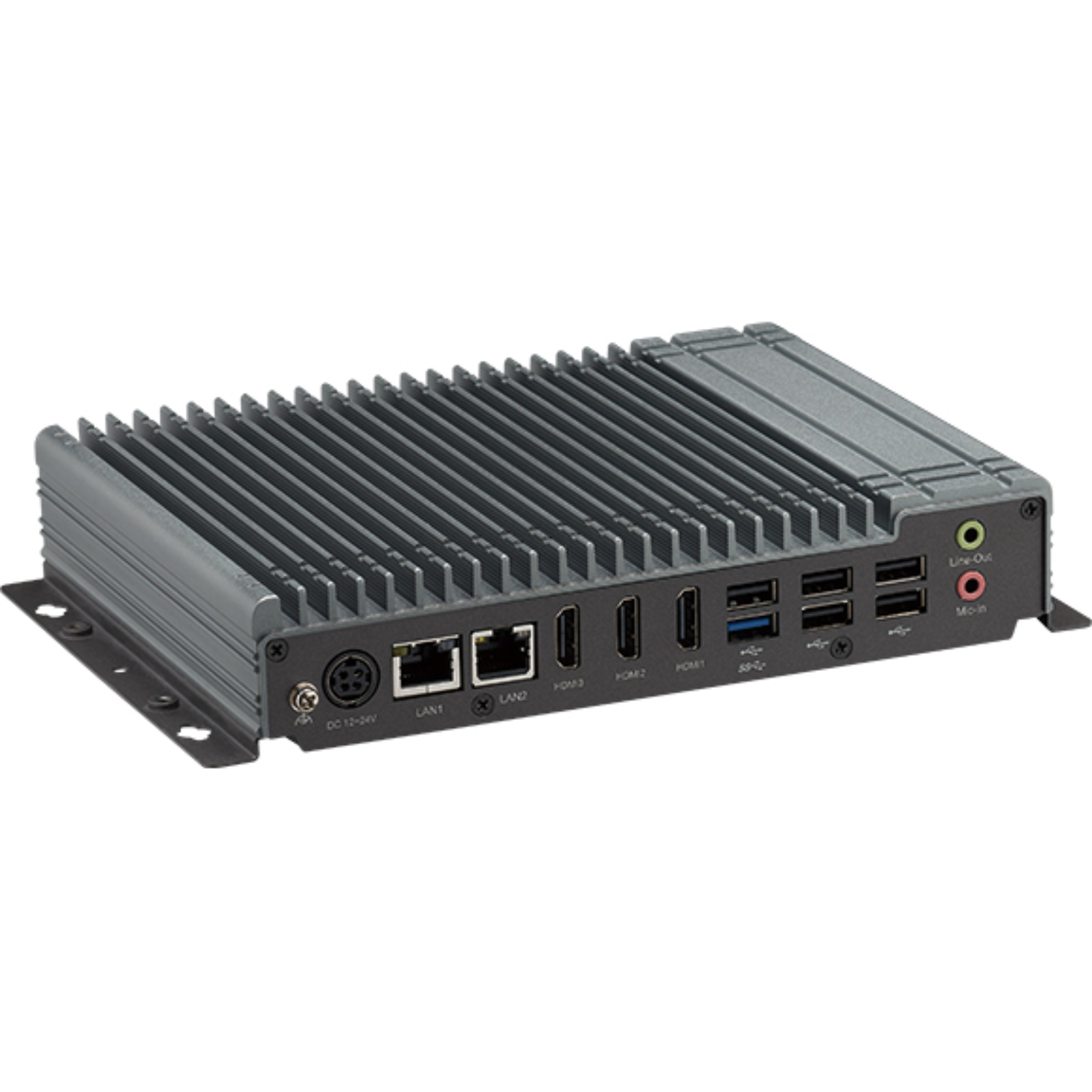 NDiS B338 : Slim Embedded Computer with Elkhart Lake J6412 Celeron CPU | Things Embedded USA