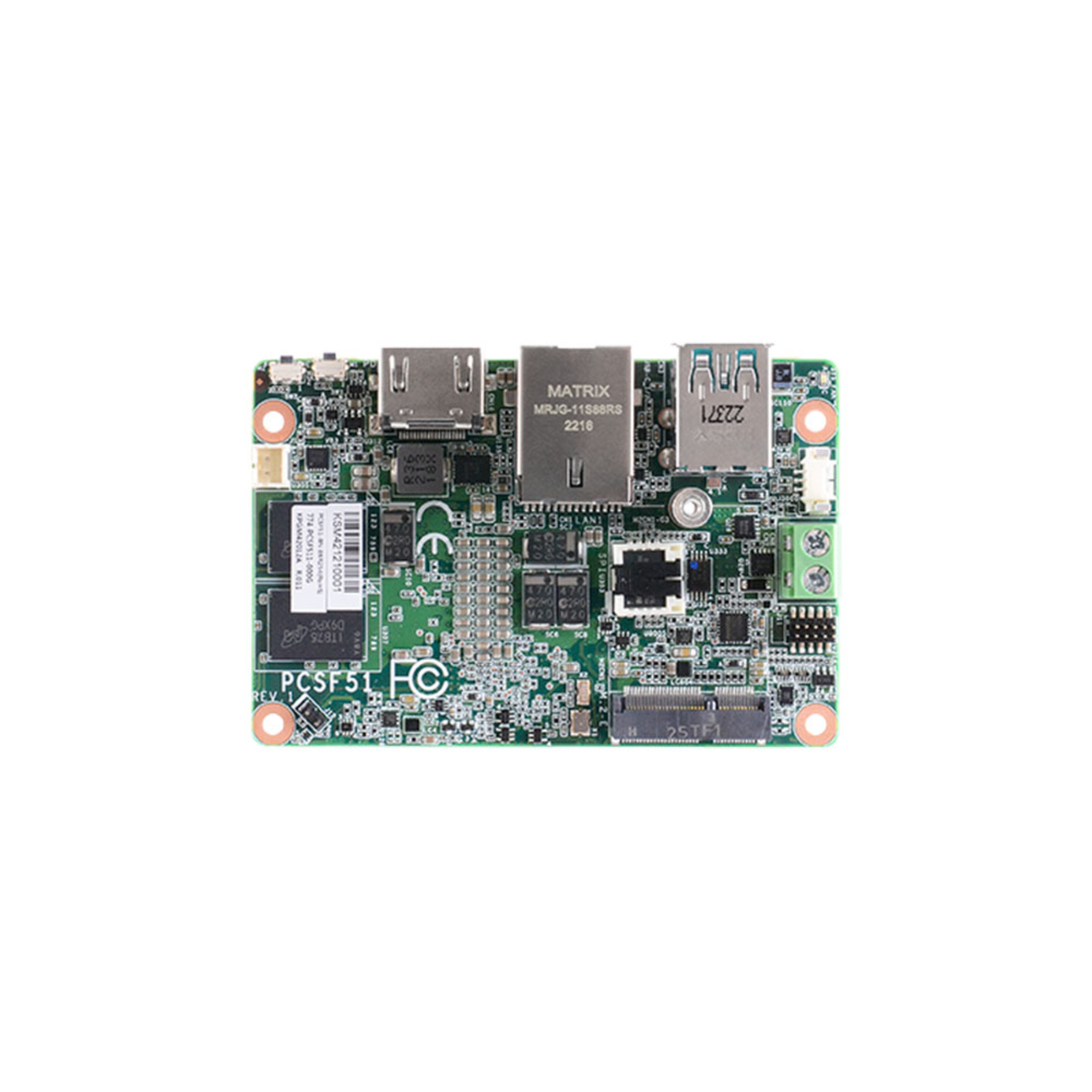 PCSF51-BN-46R234 : Industrial 1.8″ Femto-ITX AMD Ryzen R2314 Quad Core ...