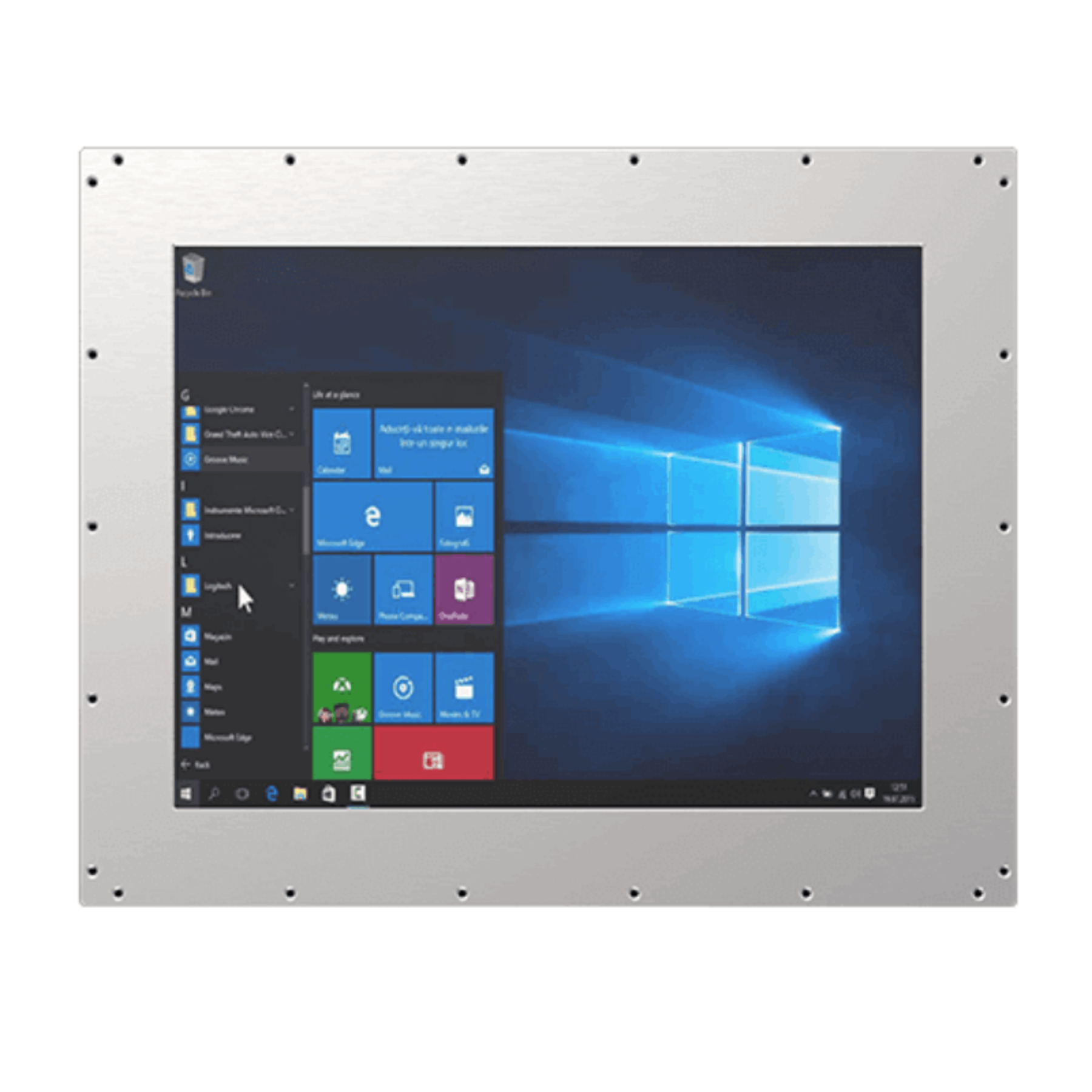 R15IE3S-67C3ST : 15″ IP67 Panel PC with Stainless Steel Chassis ...