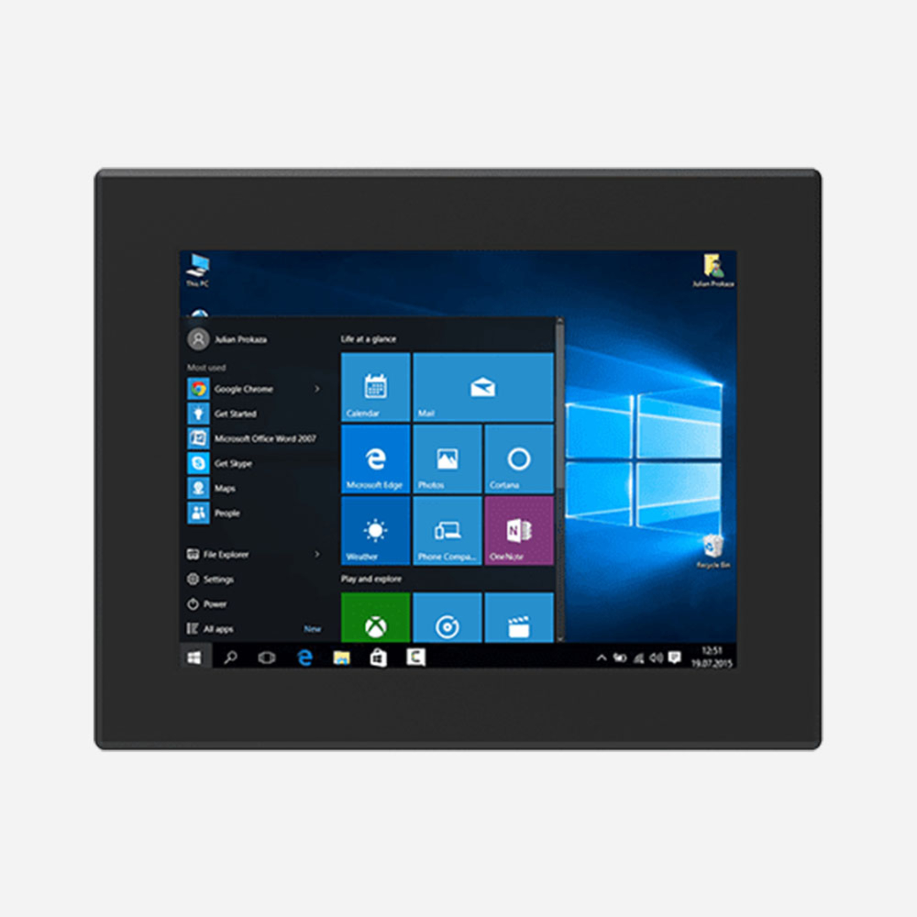 R15IT3S-IPC3 : 15″ Front IP65 Panel PC with Tiger Lake i5 CPU | Things ...