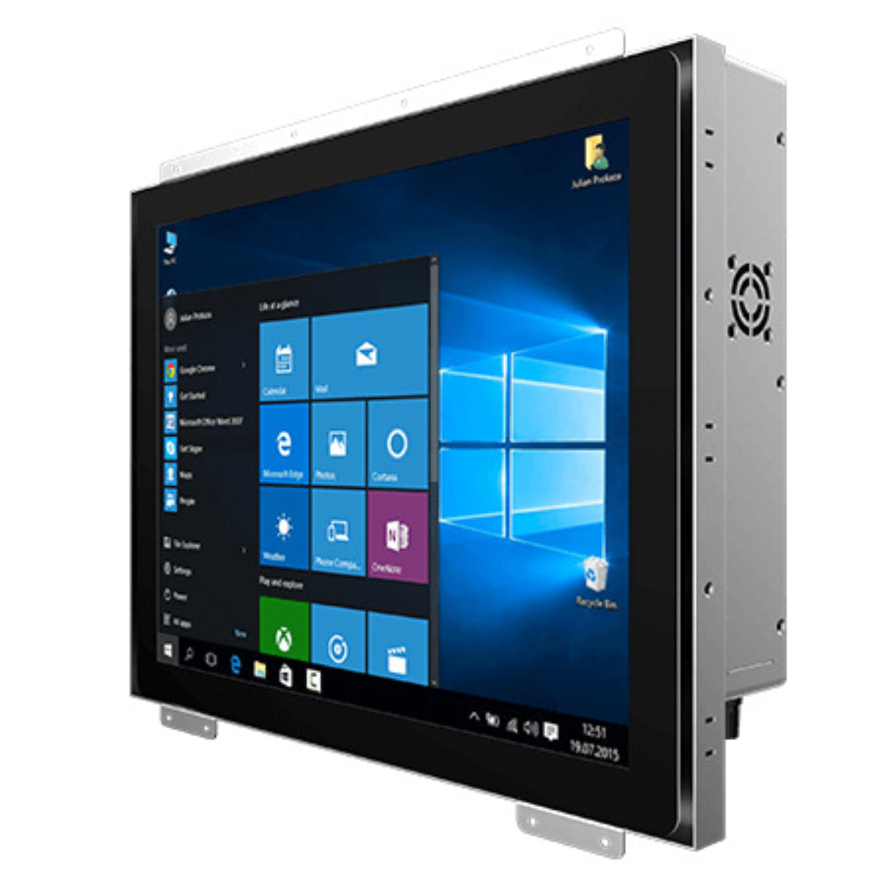 R15IT7T-POC3 : 15″ Intel Core i5 Tiger Lake Open Frame Panel PC with ...