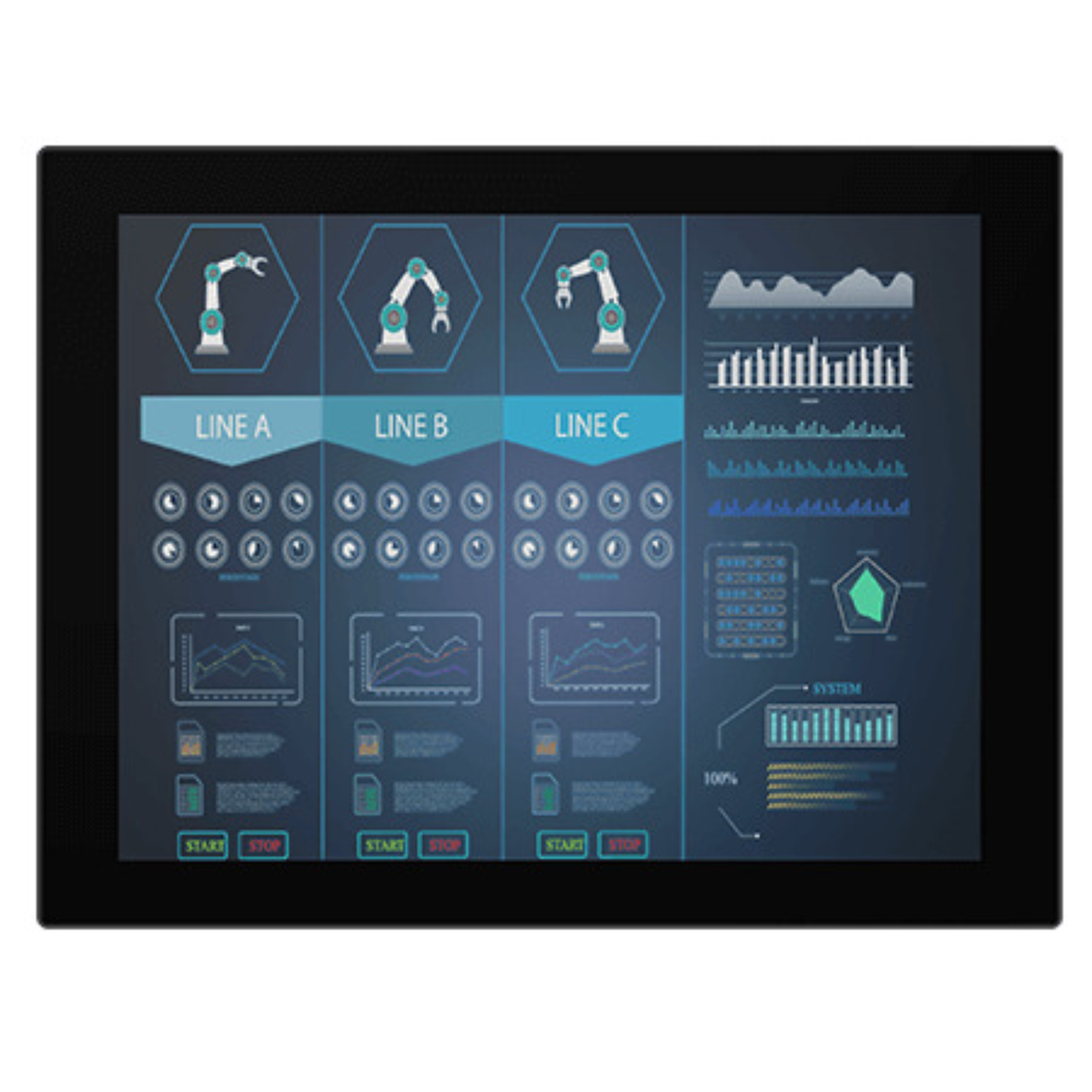 R15L600-PCC3OD : 15″ Outdoor XGA Sunlight Readable Monitor | Things ...