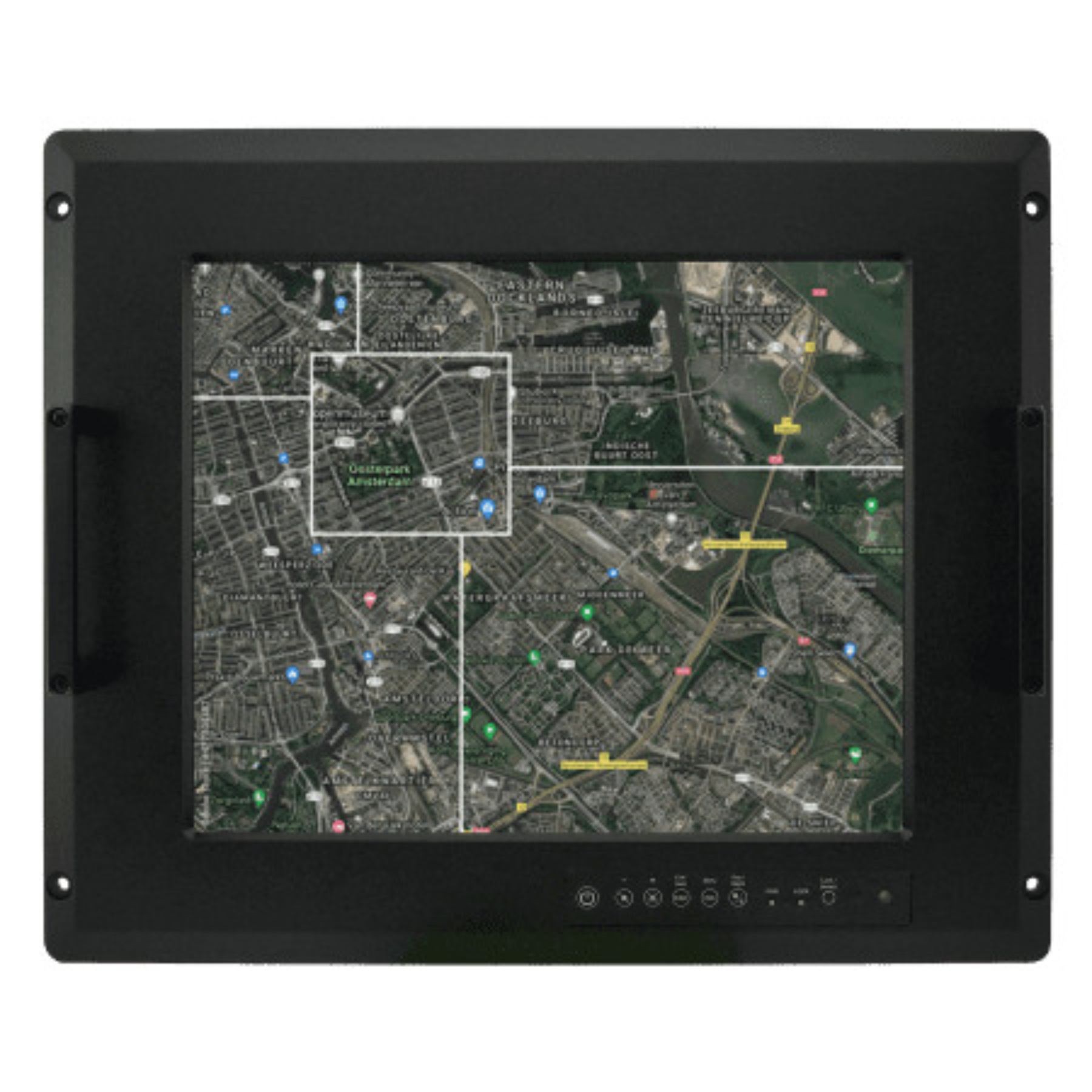 R17L100-RKA1ML : 17″ SXGA Rack Mount Military LCD Display | Things ...