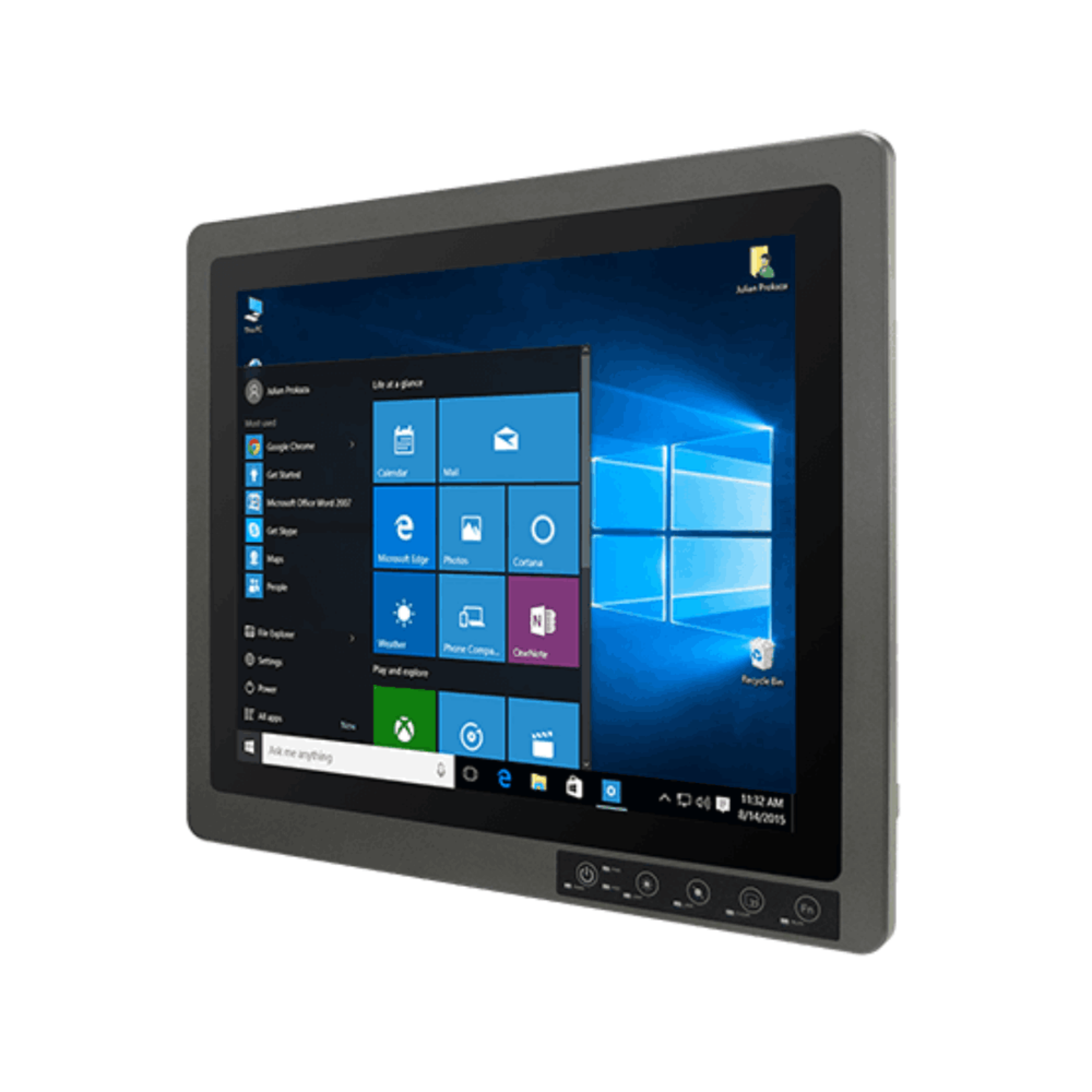 R19IB3S-67FTP(HB) : 19″ Intel Celeron N2930 G­WIN Full IP67 Panel PC ...