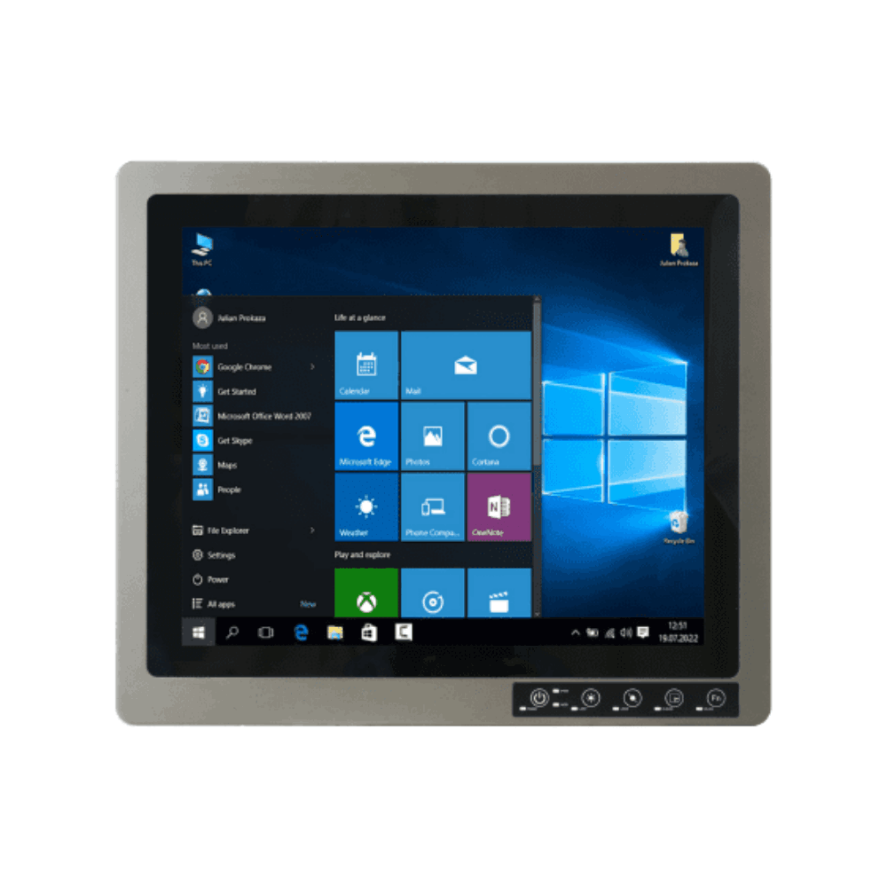 R19IHAT-66EX : 19″ ATEX Computer with Intel Core i5 or i7 CPU | Things Embedded USA