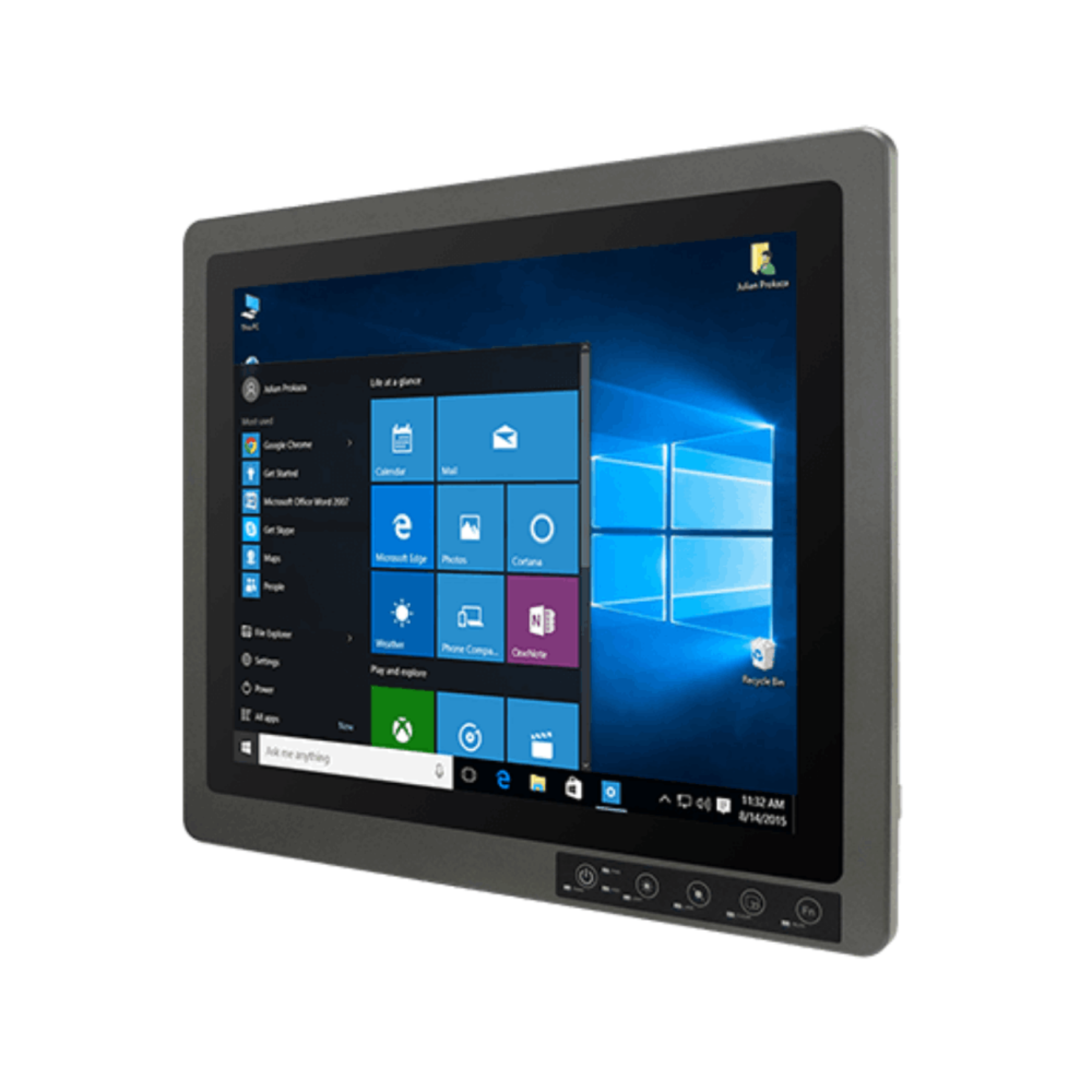 R19IK3S-67FTP(HB) : 19″ High Bright Rugged Panel PC with Intel Core i5 ...