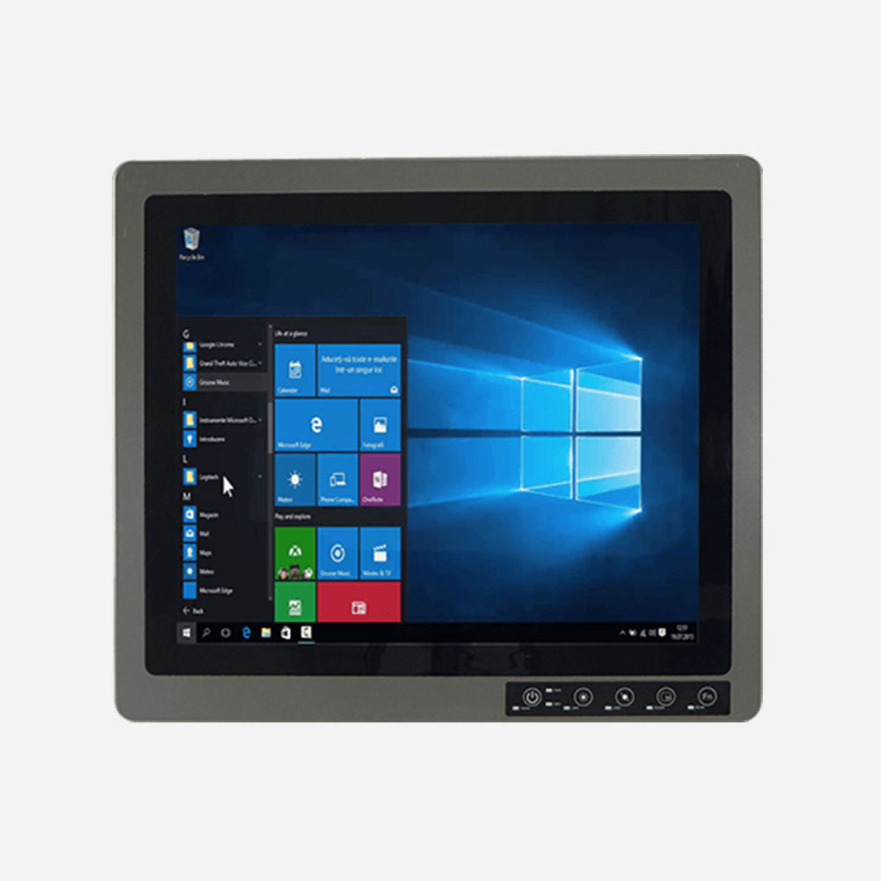 R19IT3S-67FTP(HB) : 19″ Intel Core Full IP67 Panel PC with High Bright Display | Things Embedded USA