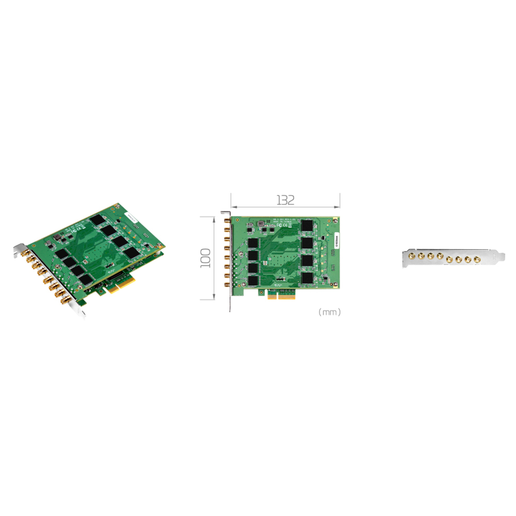 SC550N8 SDI : PCIe 8 Channel 3G-SDI Capture Card with Real Time ...
