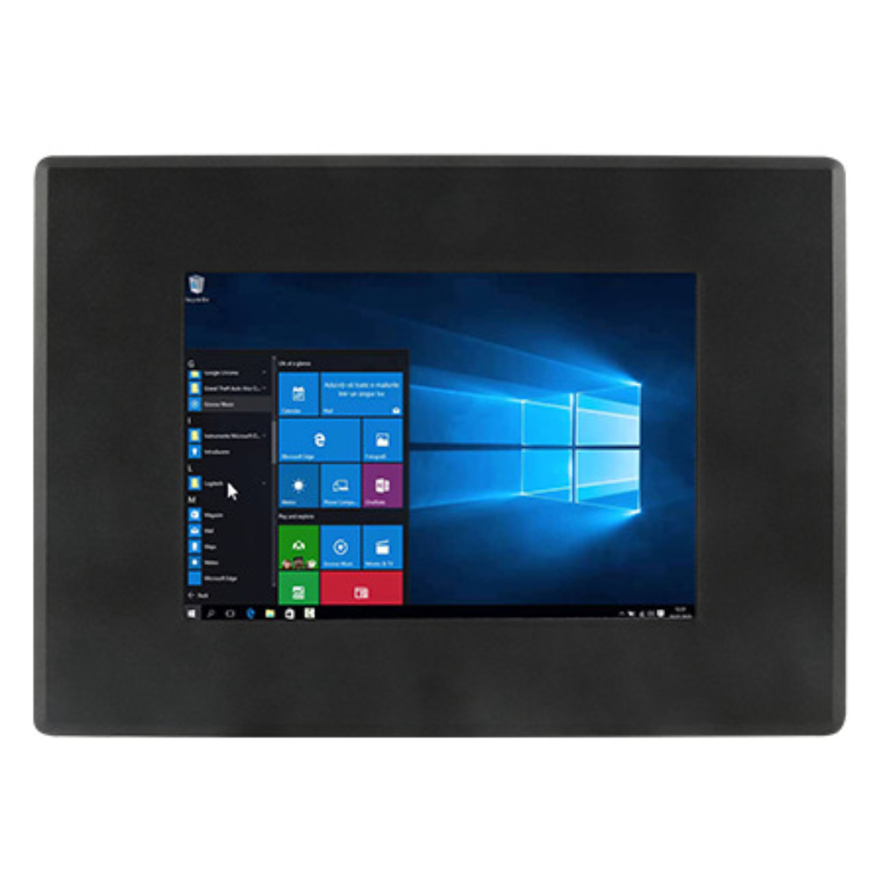 W07IE3S-PMT1 : 7″ WSVGA Panel Mount Touch PC with N6210 Elkhart Lake ...