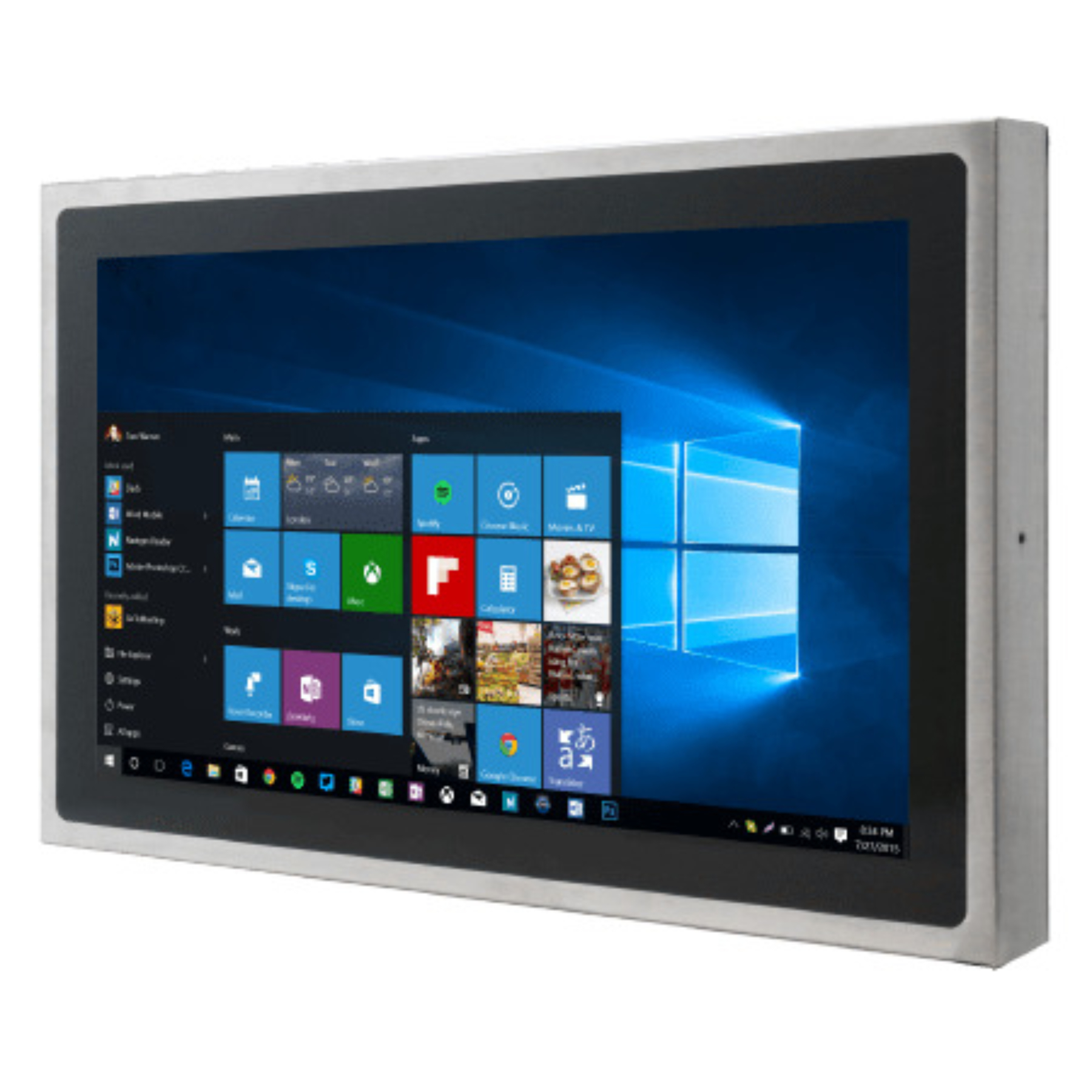 W24IE3S-SPA269 : 23.8″ IP69K Stainless Steel HMI with Intel Celeron ...