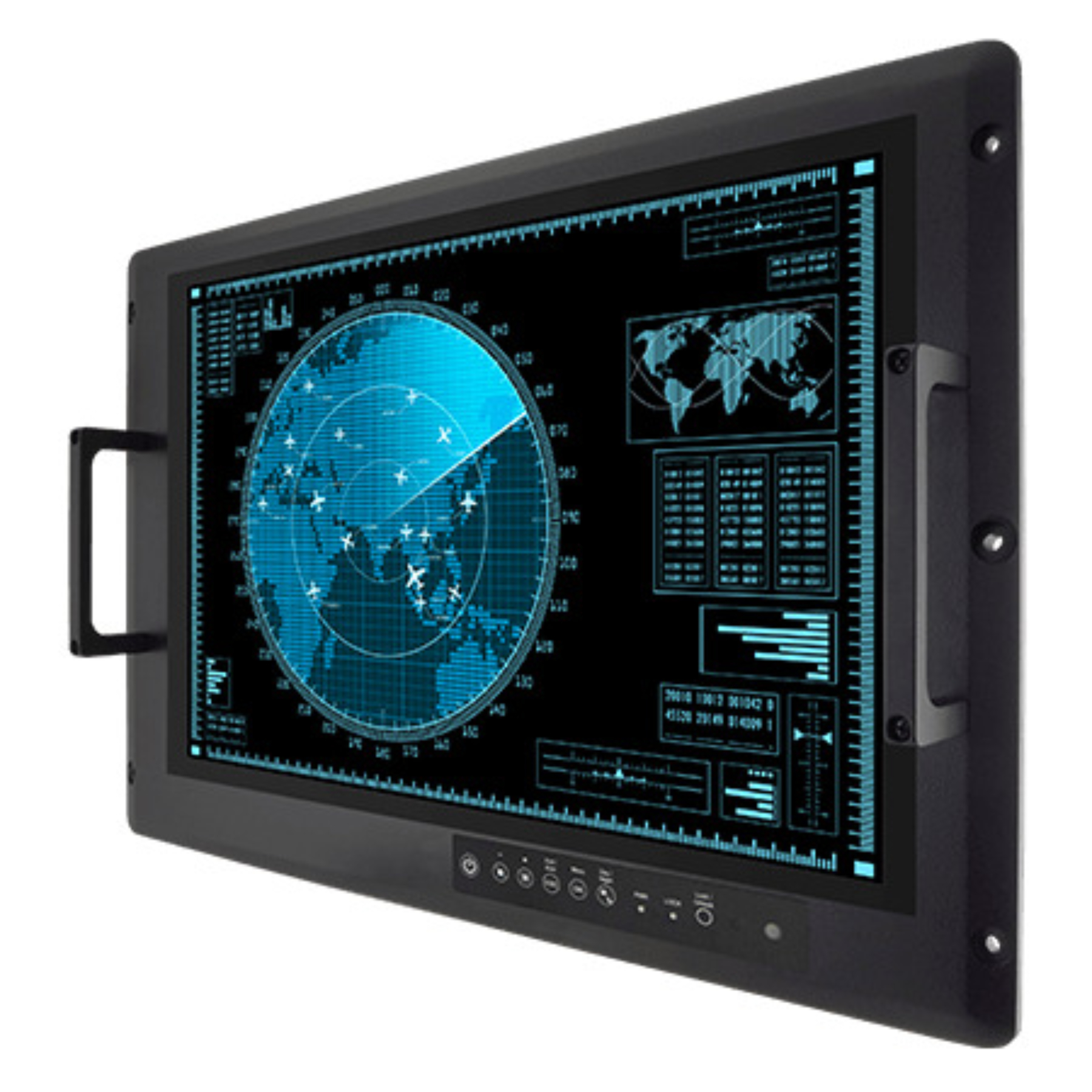 W24L100-MLL1FP : 23.8″ 4K2K UHD Military LCD Display | Things Embedded USA