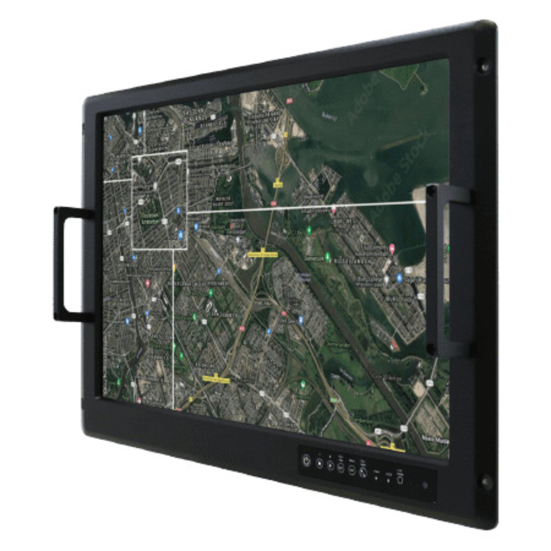 W24L100-RKS1ML : 24″ WUXGA Rack Mount Military LCD Display | Things ...
