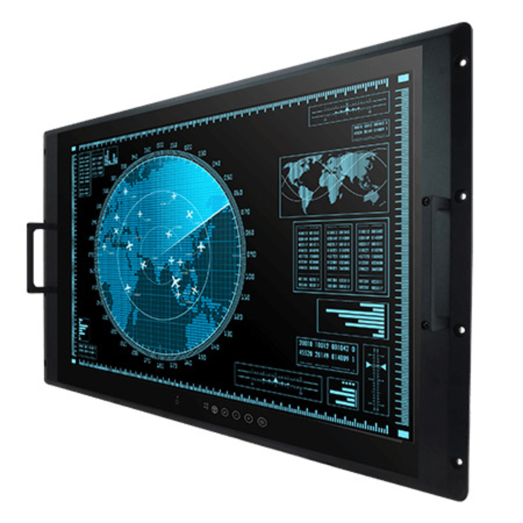 W32L100-MLA1FP : 32″ 4K2K UHD Military LCD Rack Display | Things ...