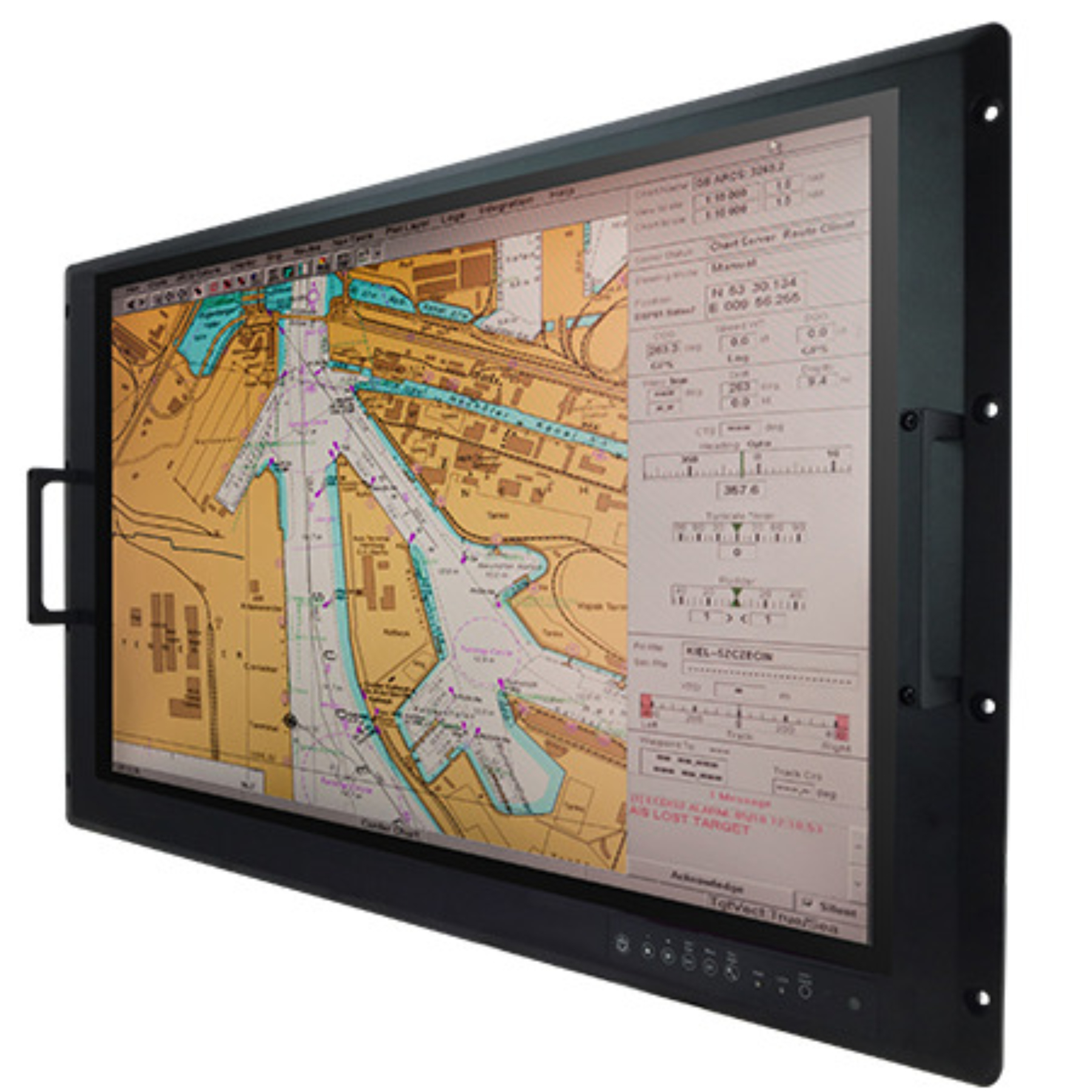 W32L100-MRA3FP : 32″ High Definition Rack Mount Marine Display with ...