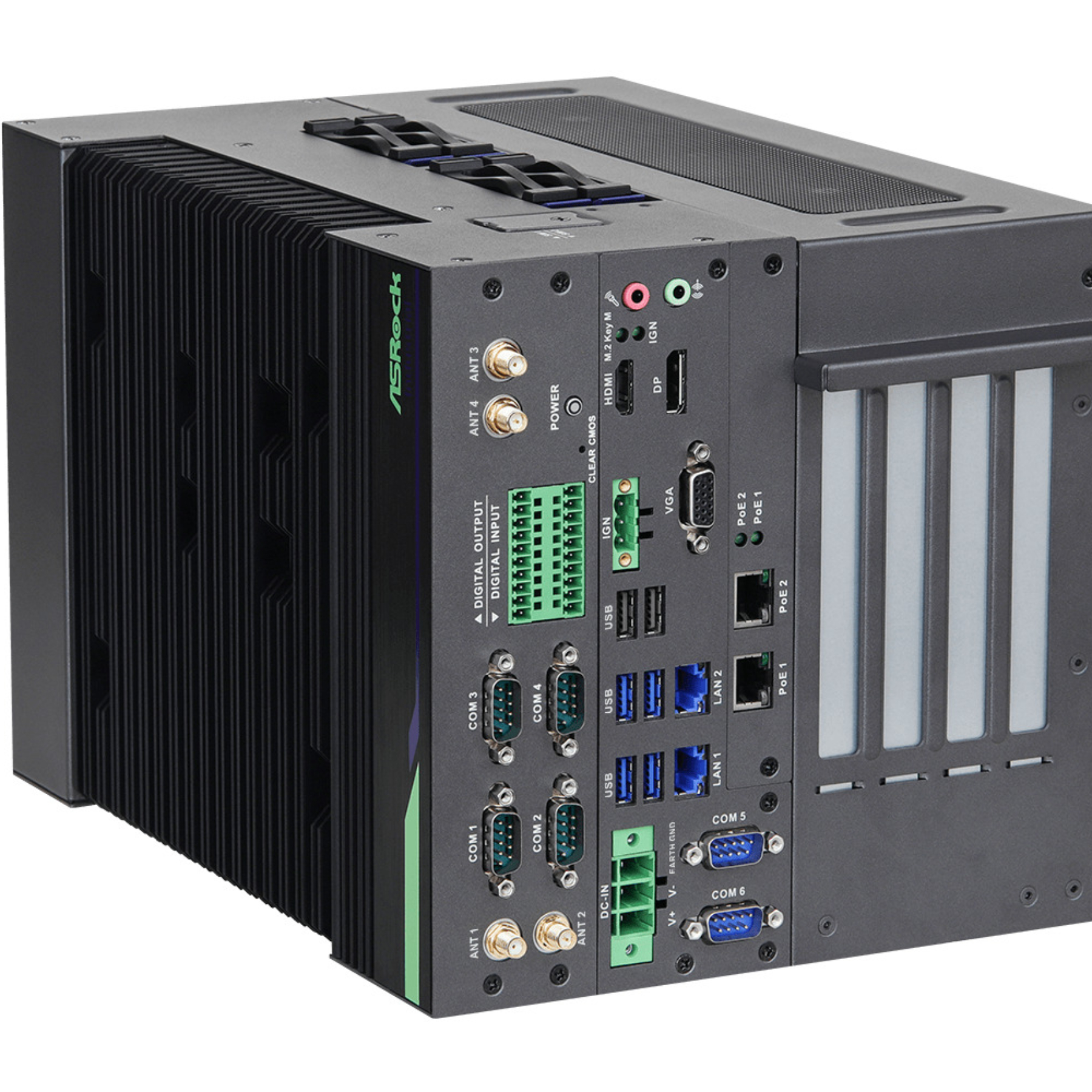 iEPF-9010S-EY4 : Expandable Rugged Edge AIoT GPU Computer with 12th Gen Core CPU | Things ...