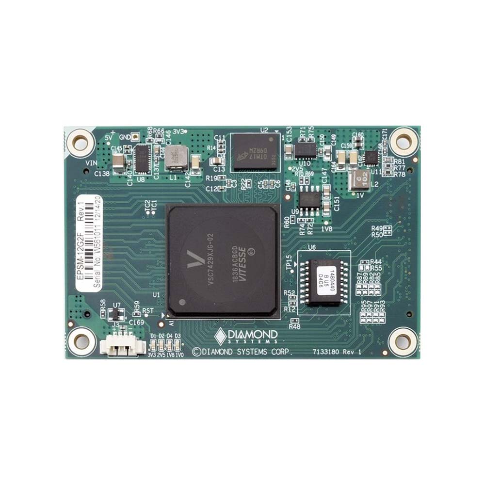 EPSM-12G2F : 26 Port COM Express Mini Rugged Ethernet Switch Module ...