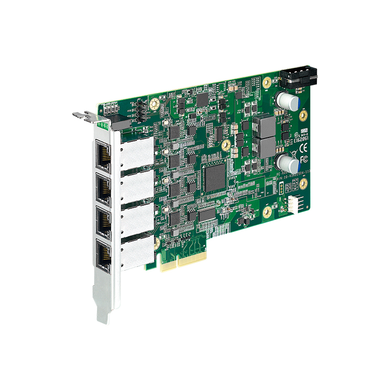 PE-6004 : Wide Temperature 4 Port RJ45 Intel I225 2.5 GigE LAN PCIe ...