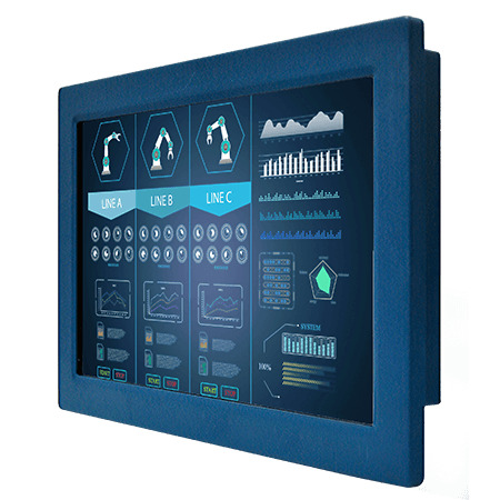 R12L100-VMM2 : 12.1″ G-WIN Splashproof In-Vehicle Touch Screen Display | Things Embedded USA