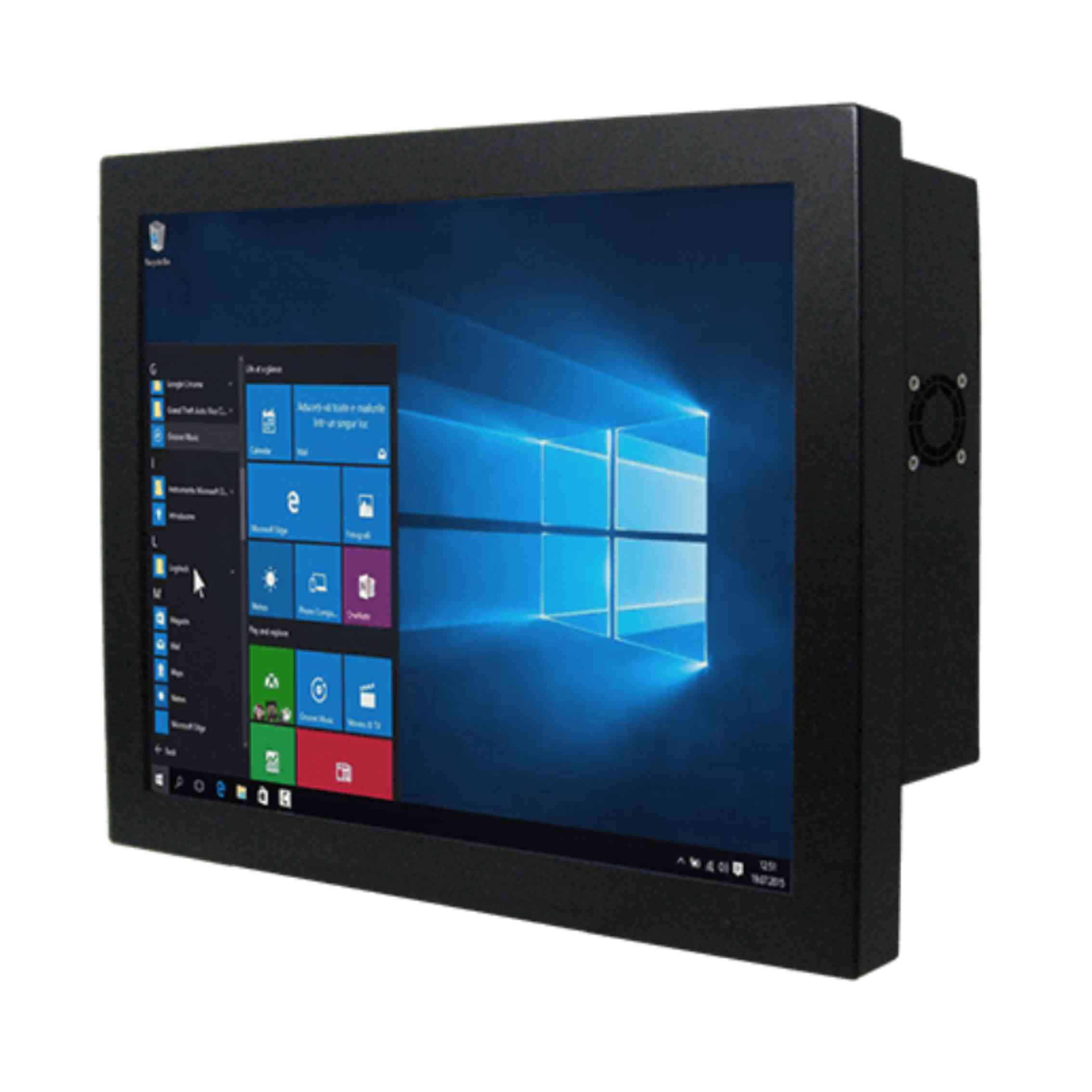 R15IP7T-CHC3 : 15″ N4200 Panel Computer with XGA Resistive Touch ...