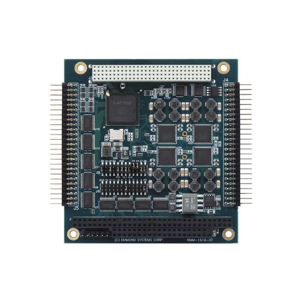 RMM-416AP-XT : 4-Channel 16-bit Analog Output PC/104+ Module with ...