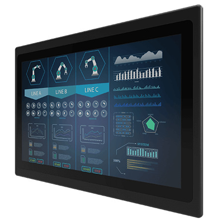 W22L100-EHB1OD : 21.5″ High Bright Outdoor FHD PCAP Touch Panel Monitor ...