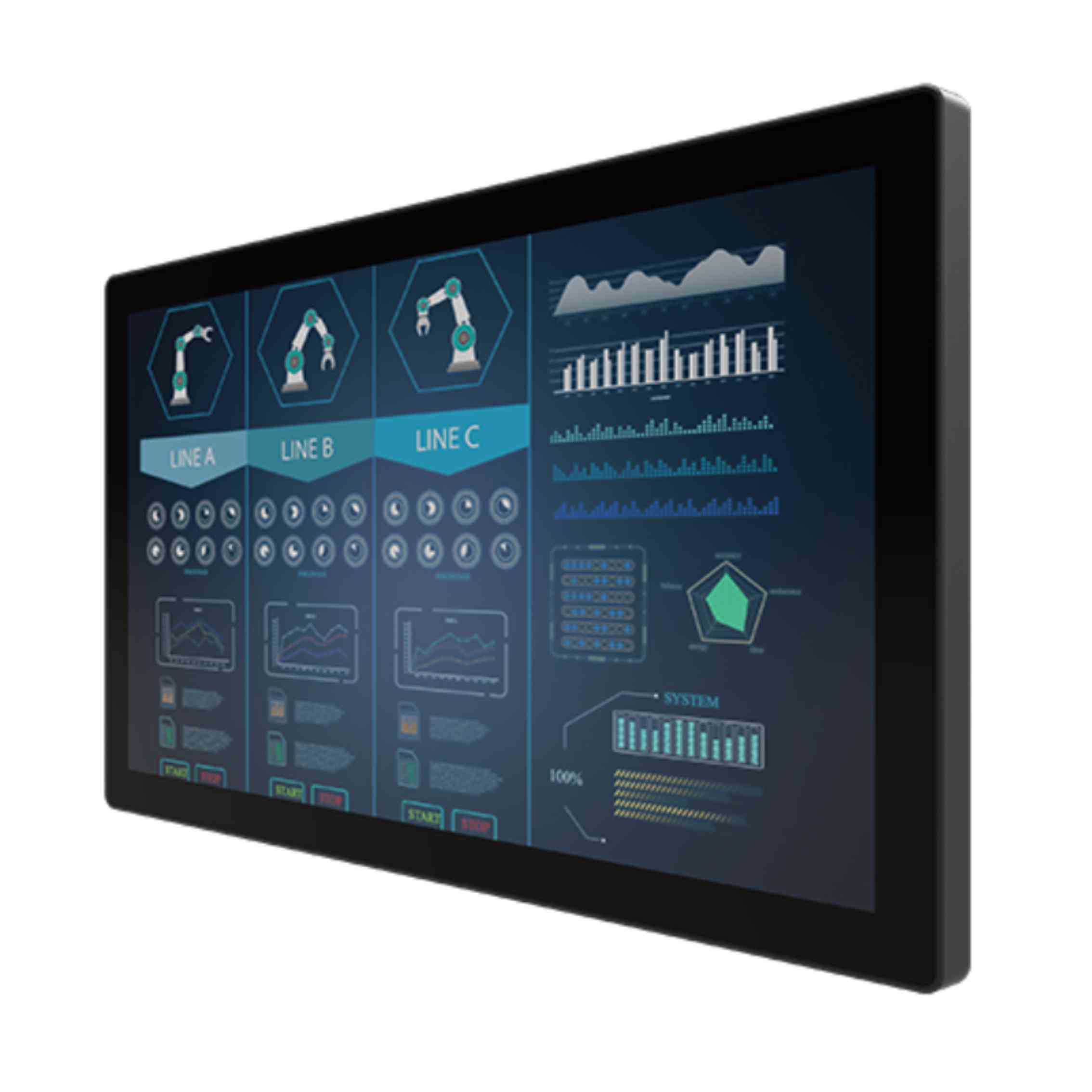 W24L100-GCC1OD : 23.8″ FHD Sunlight Readable PCAP Display | Things ...