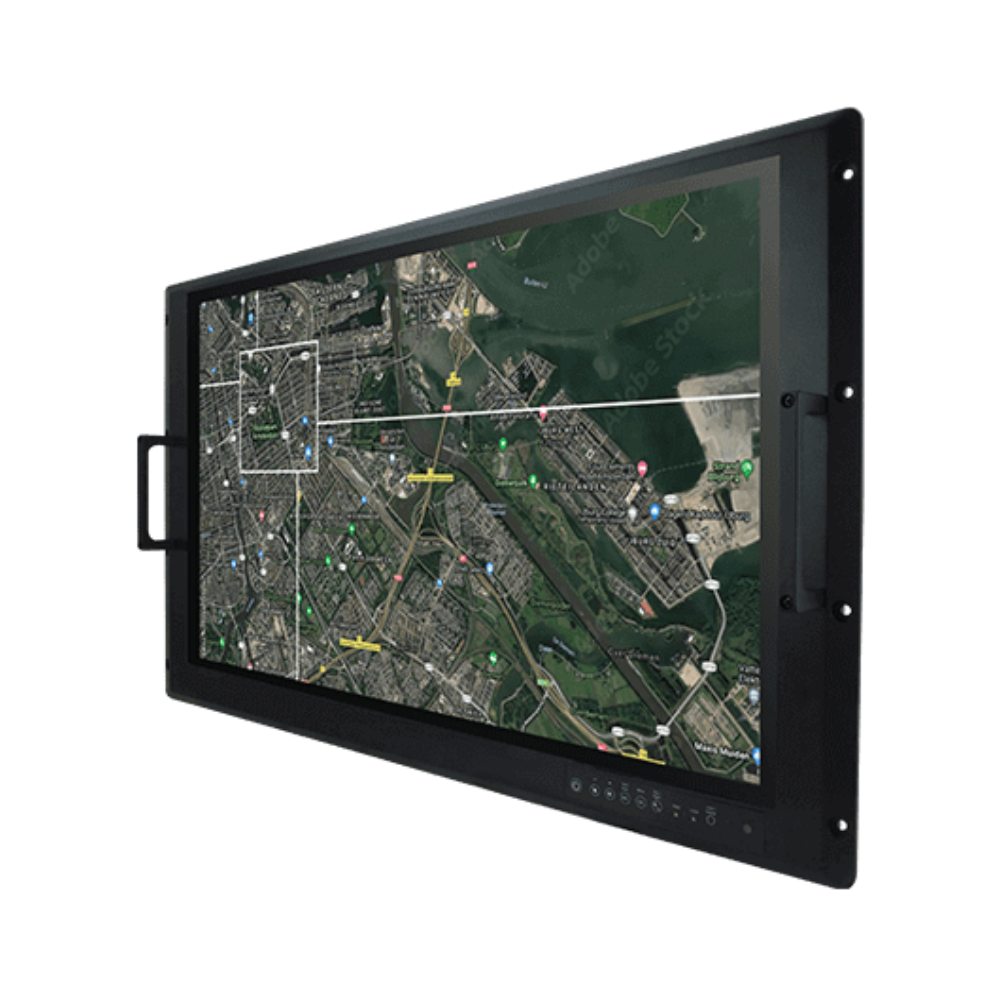 W32L100-MLA3FP : 32″ FHD Rack Mount Military Touch Monitor | Things Embedded USA