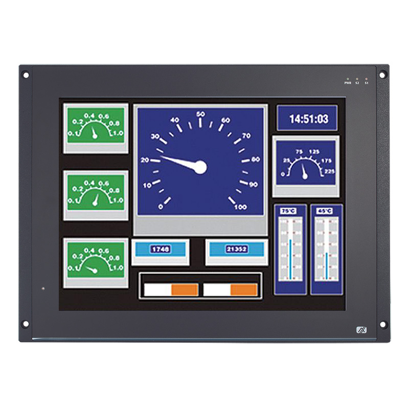 GOT715S : 15″ XGA Fanless EN 50155 Railway Touchscreen Panel PC with ...